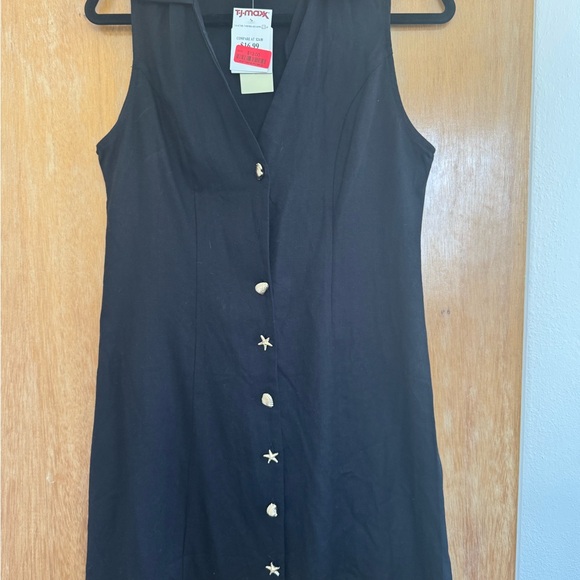 Monteau | Dresses | Monteau Black Summer Aline Dress Nwt | Poshmark